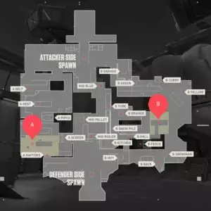 La carte Bind Valorant - Actualités Valorant